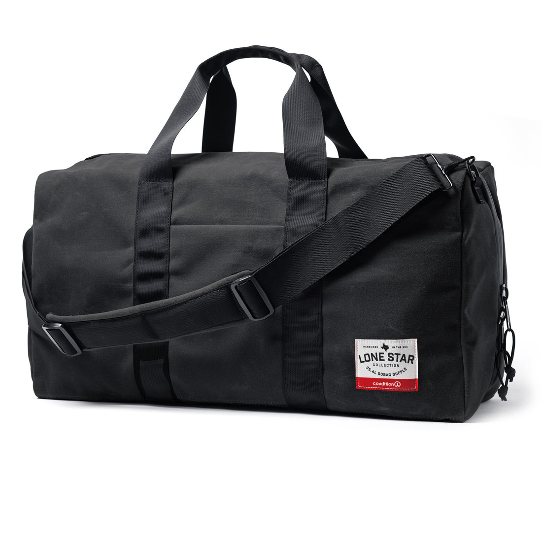 GOBAG Waxed Canvas Duffle | 22.5" x 12" x 8" | Heavy Duty | Water ...