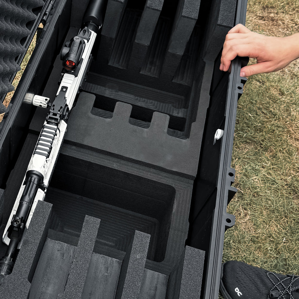 4 Slot Tactical Rifle Pre-Cut Foam Insert | Fits #2191 Case | Max Rifle ...