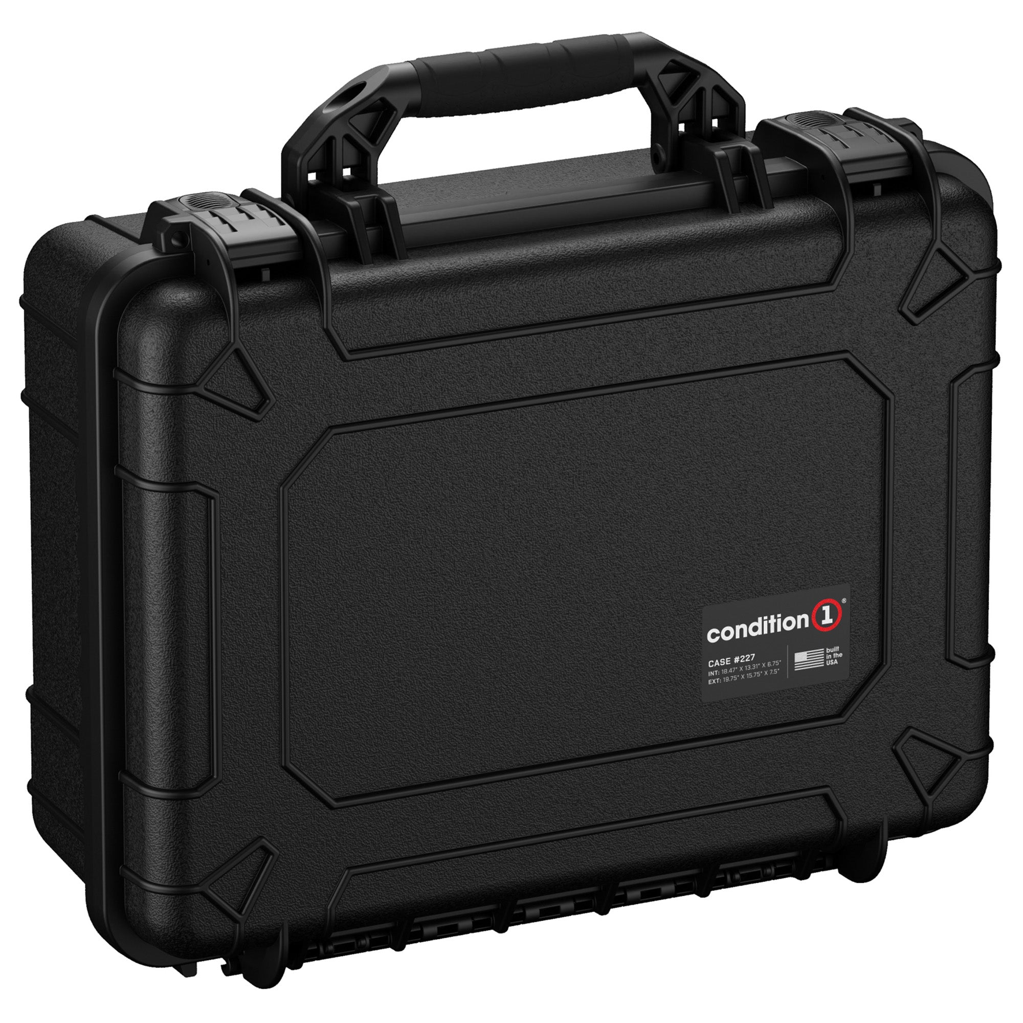 20" Large Storage Case #227 - Hard Waterproof Case with Foam Insert