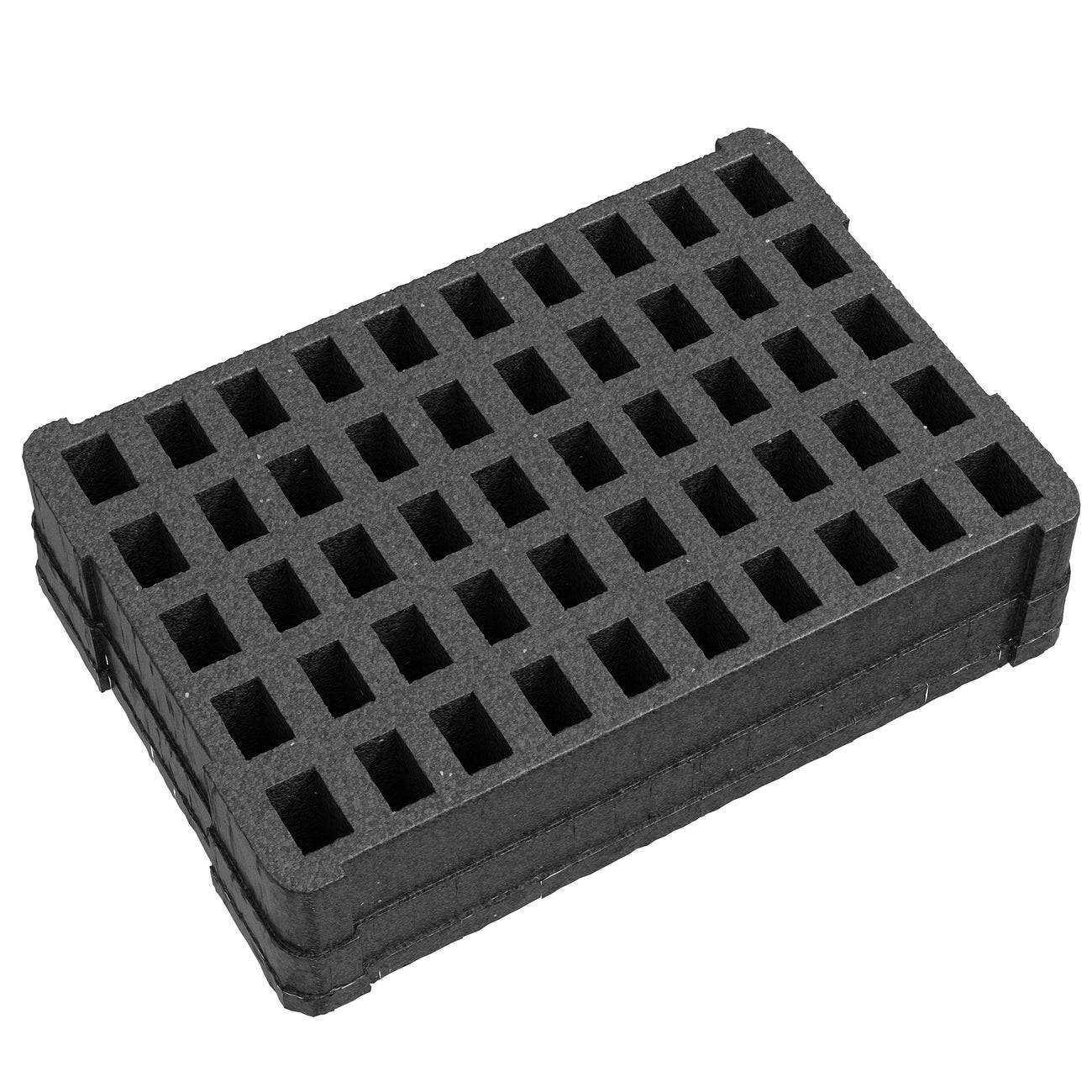 50 Mag Pre-Cut Insert | PE Foam | 0.875" x 1.25" | Fits 17.49" x 11.87 ...